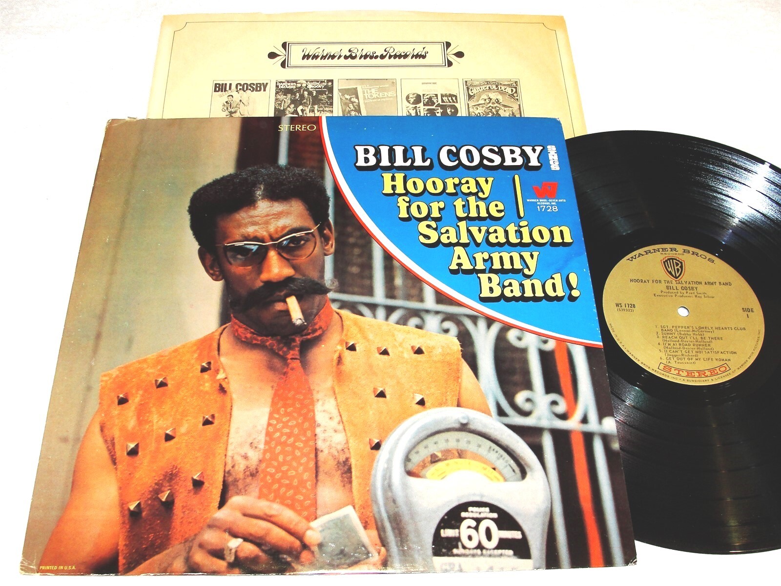 Bill Cosby "Hooray For The Salvation Army Band" 1968 Comedy LP, Nice NM ...