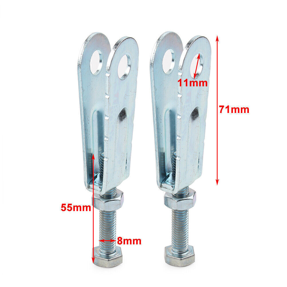 Stainless Steel Chain Adjuster 2-Pack S For Yamaha Banshee Warrior ...