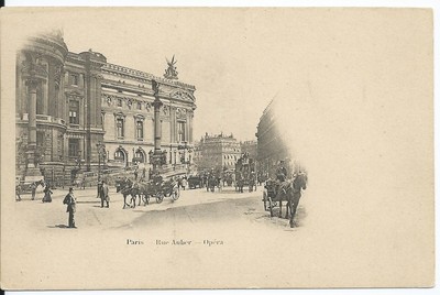 Cpa -75- Paris - Rue Auber - Opera | eBay UK