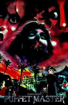 Puppet Master 1989 Movie Poster Wall Art Made in USA B | eBay