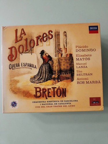 TOMAS BRETON La Dolores DOMINGO MATOS LANZA 2 CD Box Set & 285 page ...