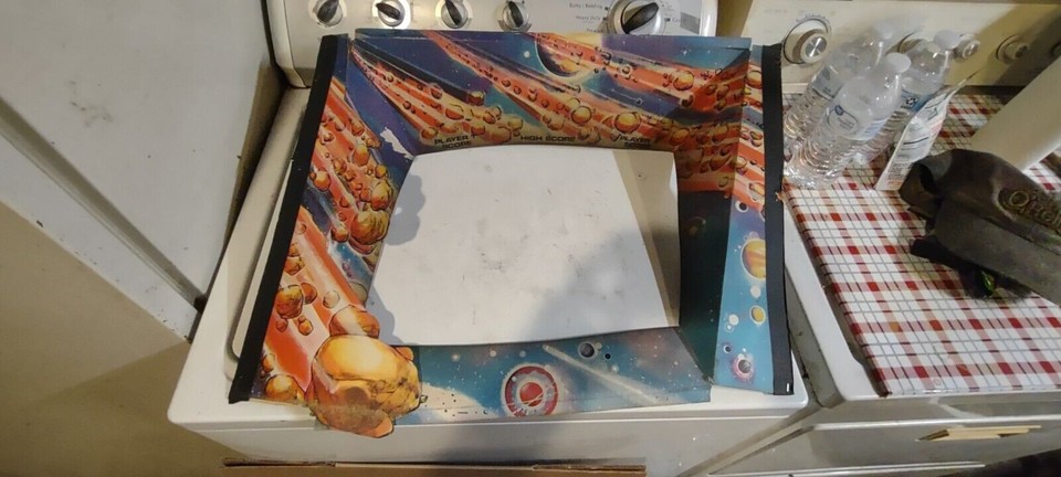 atari asteroids arcade inner monitor bezel #1000 | eBay