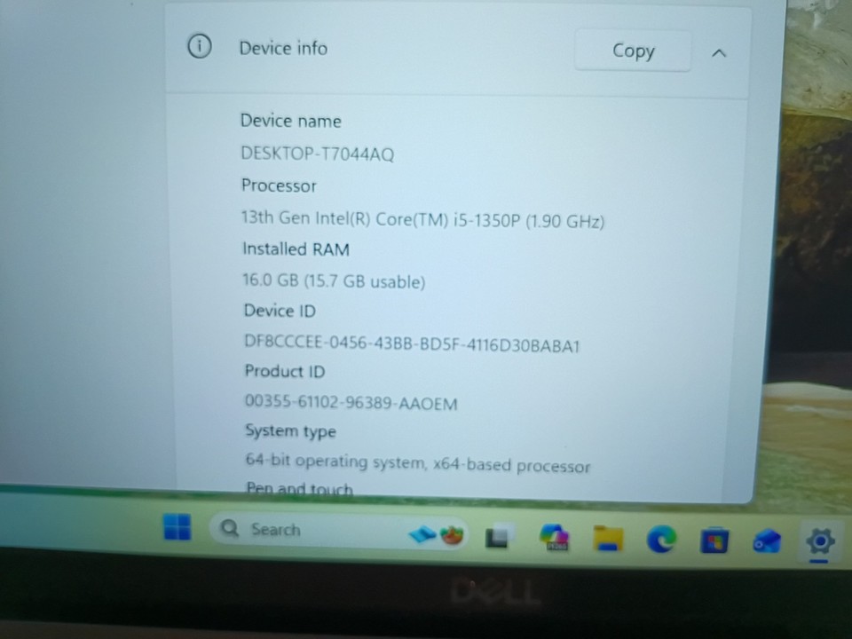 Dell Precision 3480 13th Gen Core i5-1350P 16GB RAM 256GB SSD Win 11 ...