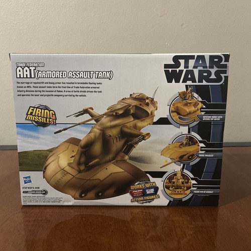 Star Wars Trade Federation Armored Assault Tank AAT Firing Missiles ...