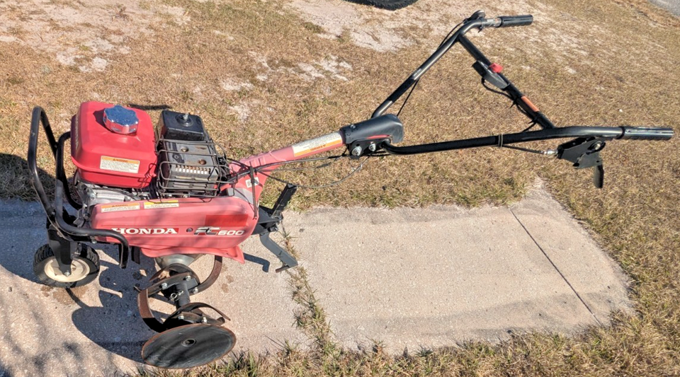Honda FC600 Tiller Commercial Power Garden Cultivator Rototiller | eBay