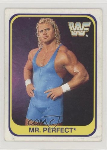 1991 Merlin WWF German Curt Hennig Mr Perfect #50 | eBay