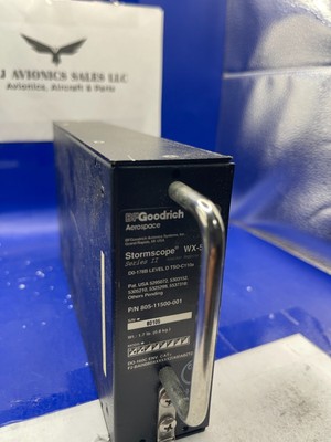 BF GOODRICH WX-500 STORMSCOPE P/N 805-11500-001 WEATHER MAPPING SENSOR ...