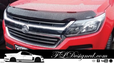 2017-2019+ Holden Colorado, Trailblazer, Chevy S10 Dark Tint Bonnet ...