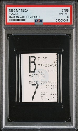 Matilda Movie Ticket Stub Danny DeVito Mara Wilson Kiami Davael Debut 8 ...