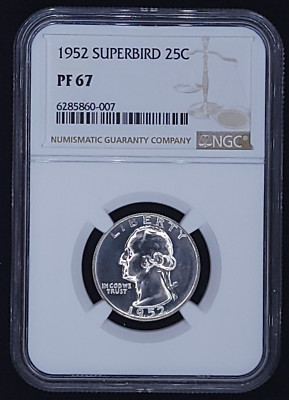 1952 Proof Washington Quarter – Superbird FS-901 – NGC PF67 – Silver | eBay