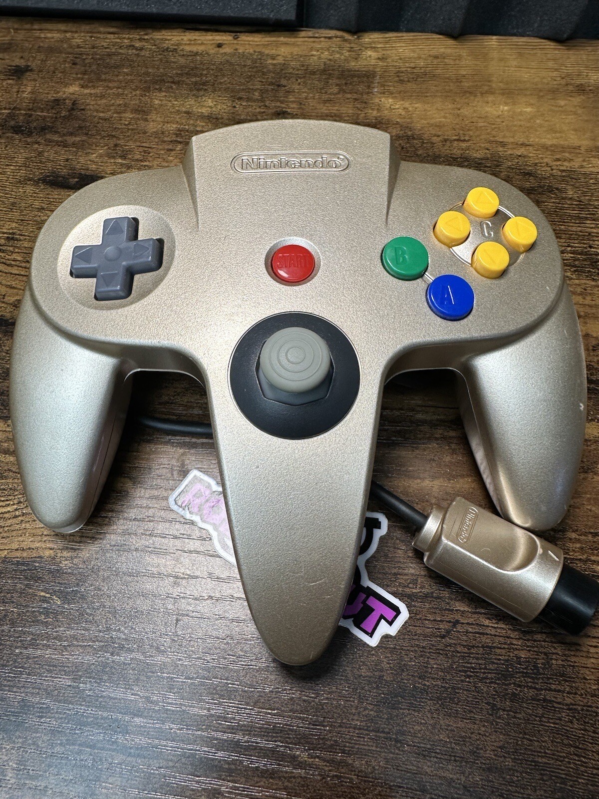 Gold Nintendo 64 Controller OEM N64 with Upgraded Joystick! NUS-005⭐ | eBay