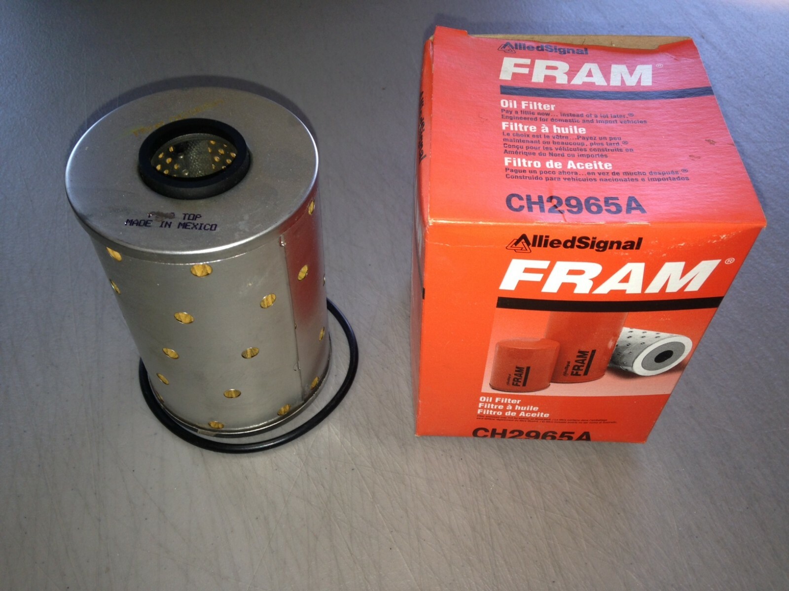Fram CH2965A Oil Filter fits P828 P7114 L30084 LF388 H930/3X HU930/3X ...