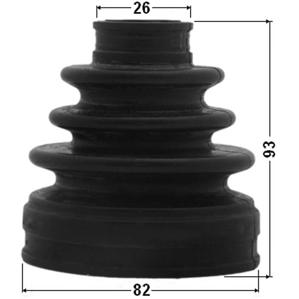 CV Joint Boot-S, 4WD Febest 0215-D40 | eBay