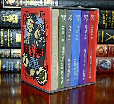The H. G. Wells Collection War Worlds 6 Volume New Sealed Hardcover Box ...