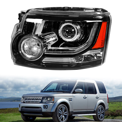 Left/Driver Side Xenon HID Headlight For 2014-2016 Land Rover LR4 w ...