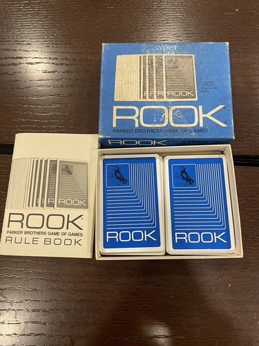 Vintage Blue Rook Classic Card Game 1972 w/ box and instructions 100% ...