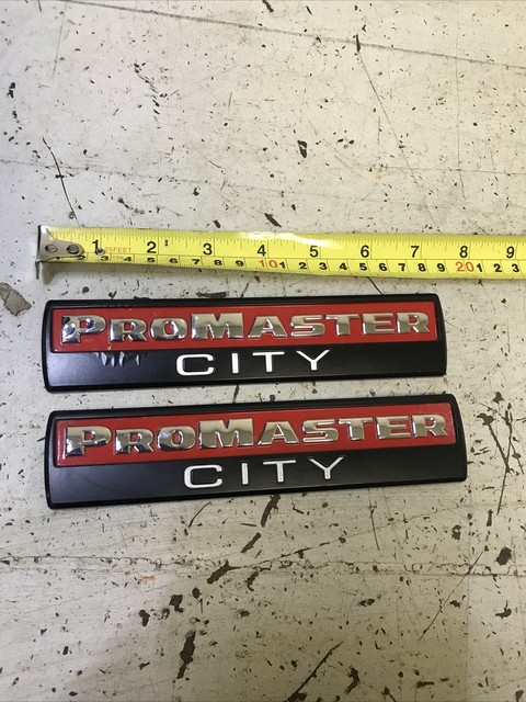 Dodge RAM Promaster City Edition Emblem Logo Badge for sale online | eBay