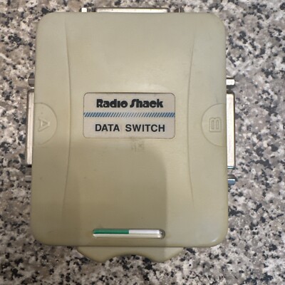 Radio Shack Shielded A/B Data Switch DB25 Parallel Ports 26-115 - (143 ...