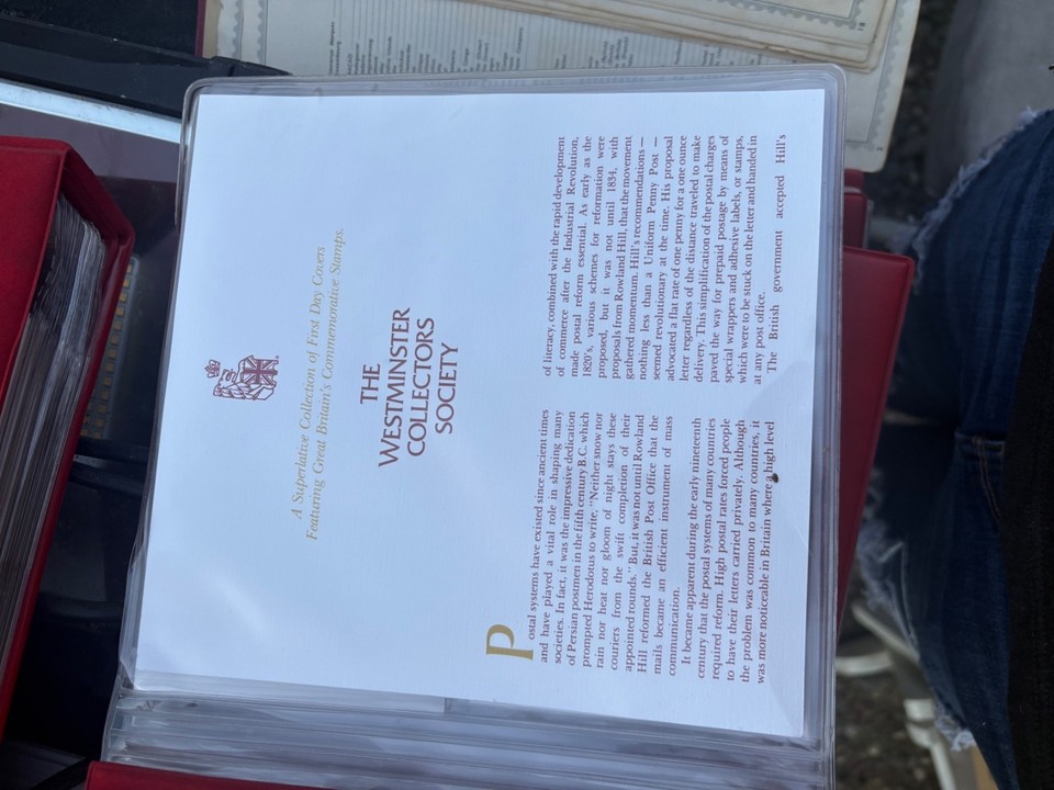 The Westminster Collection Society Stamp Album | eBay