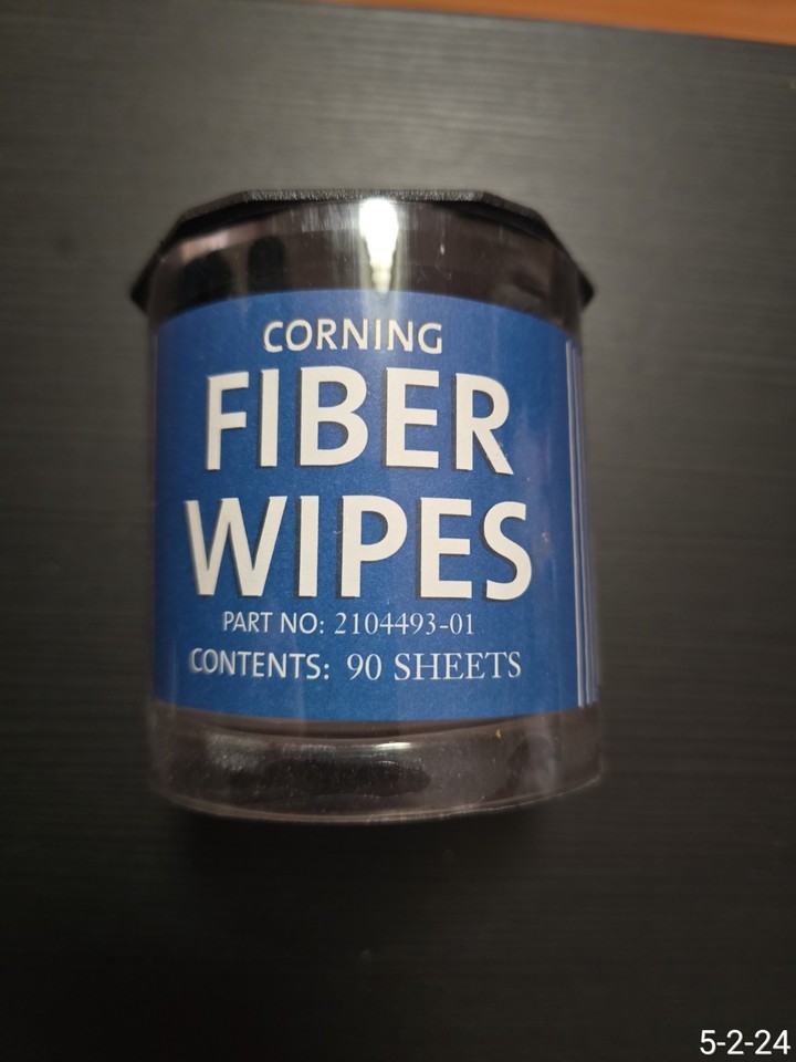Corning Fiber Optic Cleaning Wipes (90 wipes) | eBay