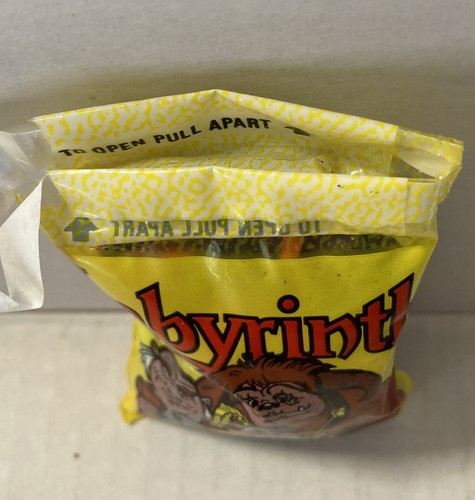Vintage 1986 Topps Labyrinth FIREY Jim Henson Bubble Gum Pouch--NOS ...