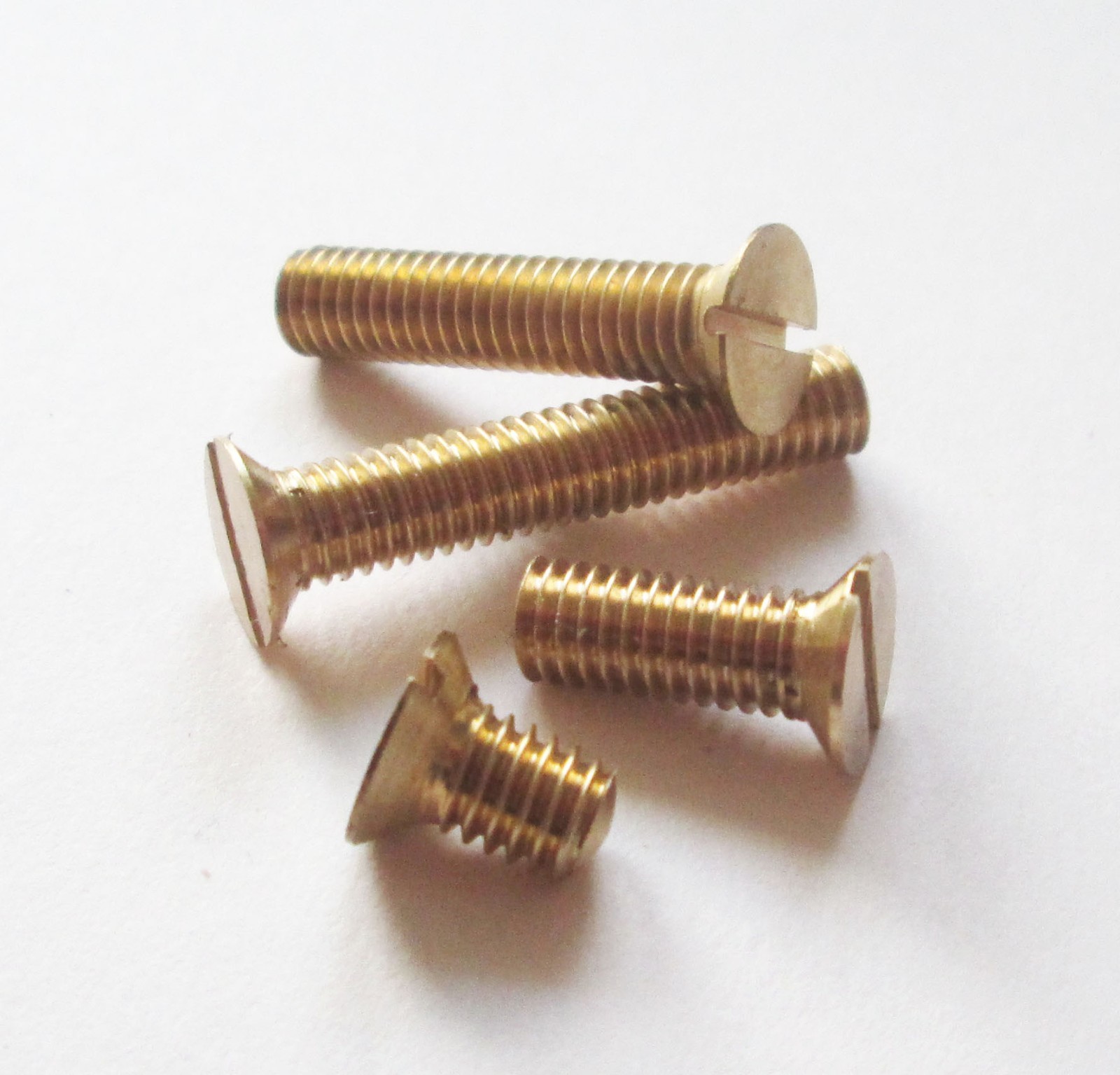 5 BA Brass Countersunk Machine Screws / Bolts (UK Manufacturer) | eBay UK
