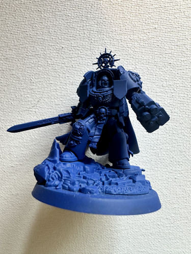 (assembled) Warhammer 40k Primaris Space Marine Captain in Gravis ...