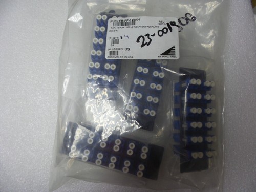 4X TR MFG FB-FP-120006 FAP12WBUDLCZ Compatible FAP with 12 LC Duplex ...