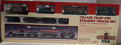 1998 LEMAX Village Collection Train System In Box Complete Train and ...