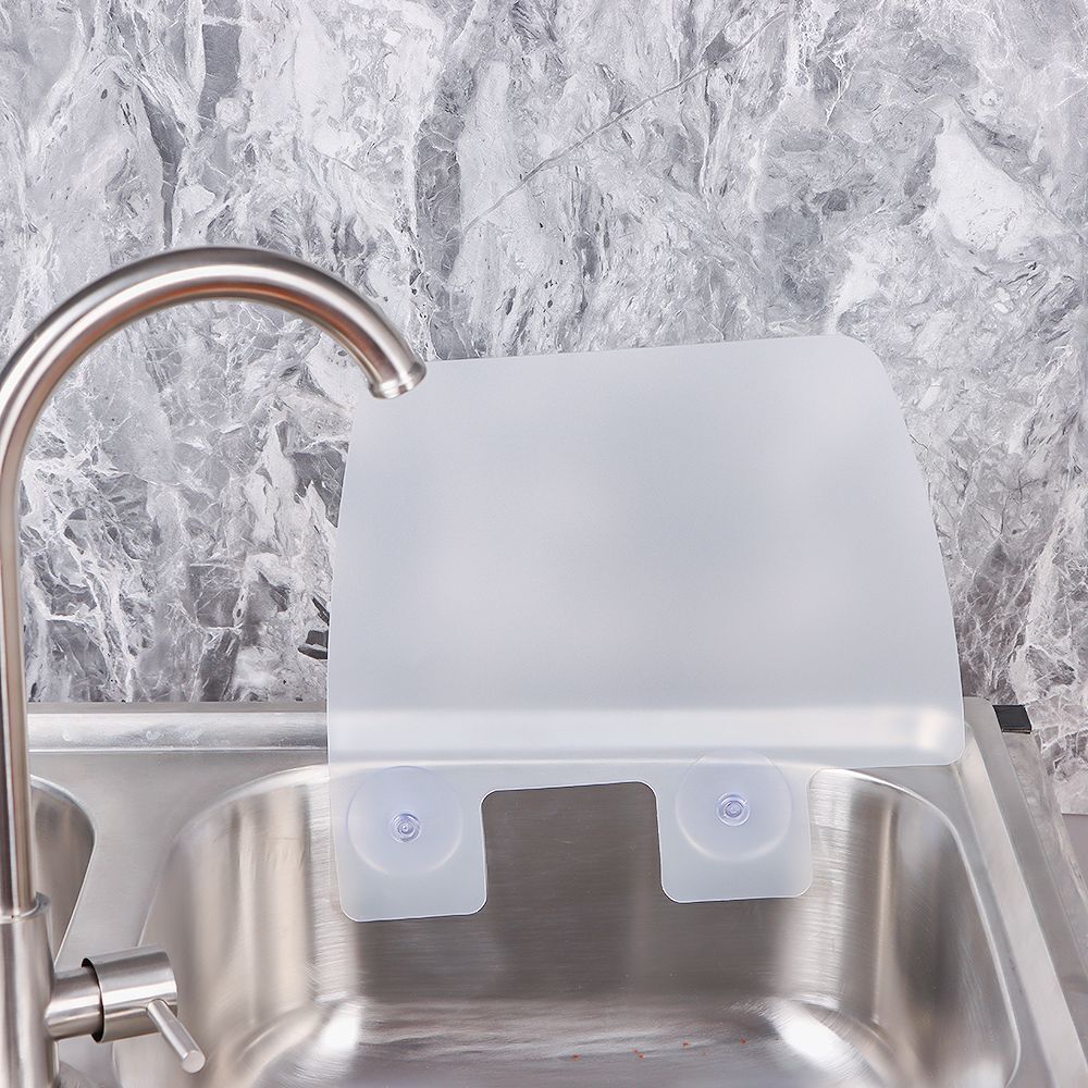 Repeatable Suction Cup Splash Guards Baffle Anti-water Board Dish Flap ...