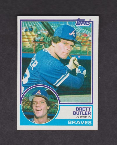 1983 Topps Baseball Card #364 Brett Butler Atlanta Braves NMMT O/C ...
