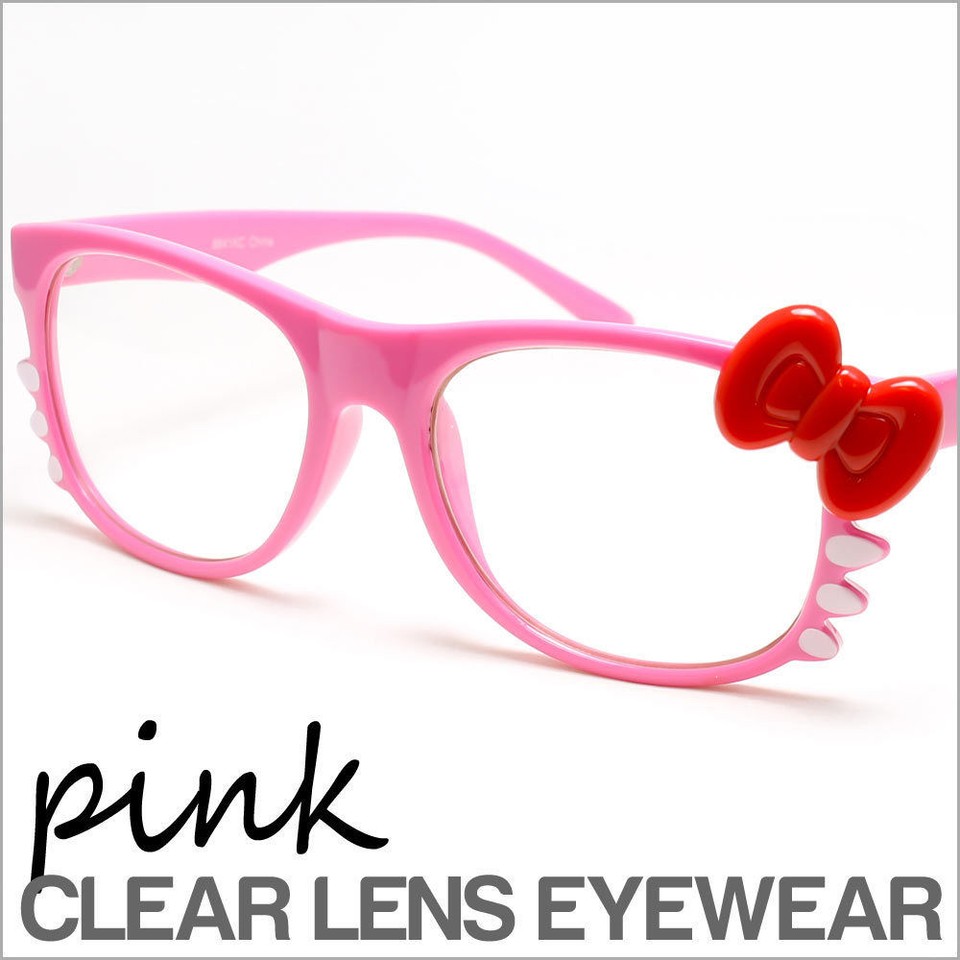 Hello Kitty Glasses Clear Lens Adorable Cute Theme Party Events UV ...
