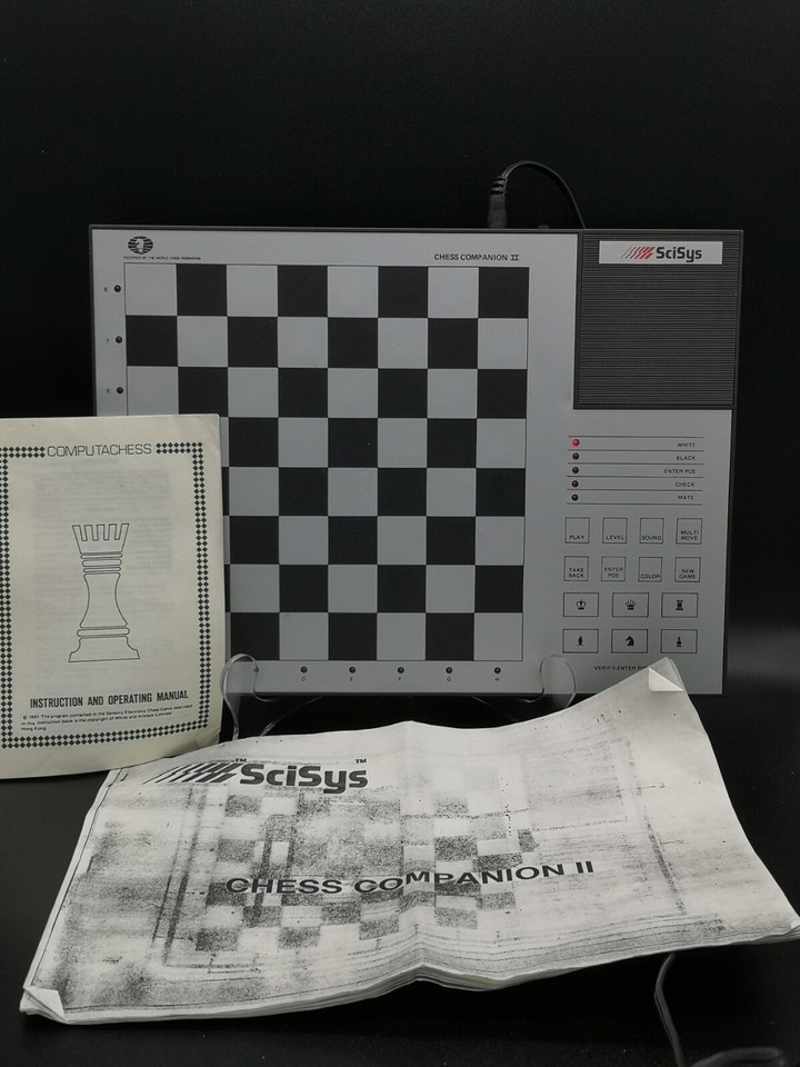 Chess computer SciSys Chess Companion 2 | eBay