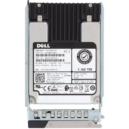 NEW Dell 1.92TB 2.5" SAS 12G PowerEdge 15G T350 R450 R550 R650 R750 ...