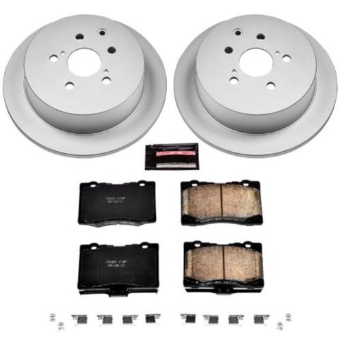 PowerStop Fit 10-15 Lexus RX350 Rear Z17 Evolution Geomet Coated Brake ...