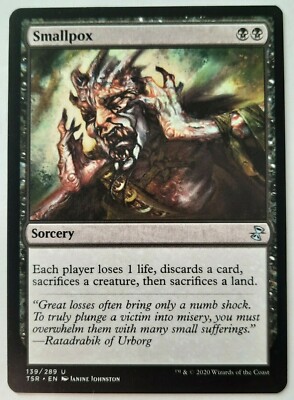 MTG 2020 Time Spiral Remastered SMALLPOX 139/289 U M/NM | eBay