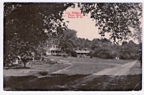 Philbrook Farm Shelburne NH Vintage Photo Postcard Coos County Home ...