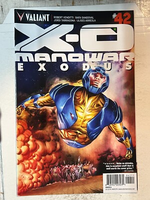 X-O Manowar #42A Exodus Part 4 Valiant Comics | Combined Shipping B&B ...