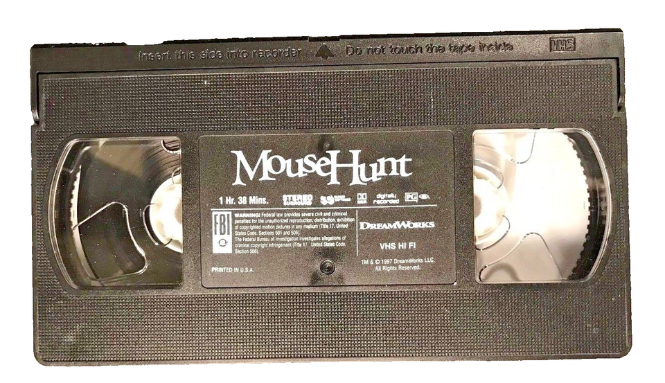 Mouse Hunt (VHS, 1998) Nathan Lane, Lee Evans, Christopher Walken ...