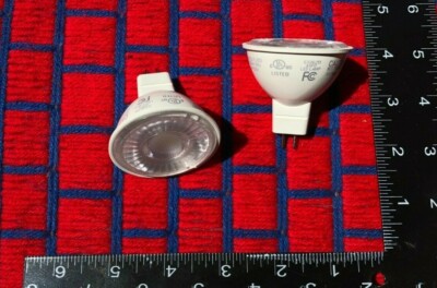 2 new LED Full Spectrum 12v HALOGEN 50w replacement LIGHT BULB 5000K ...