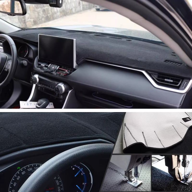 DASH COVER MAT DASHBOARD PAD FOR Toyota RAV4 2019-2024 Black ...