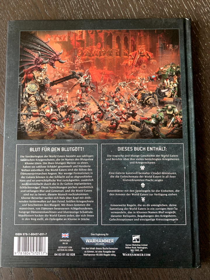 Warhammer 40k Codex 9 Edition World Eaters | eBay.de