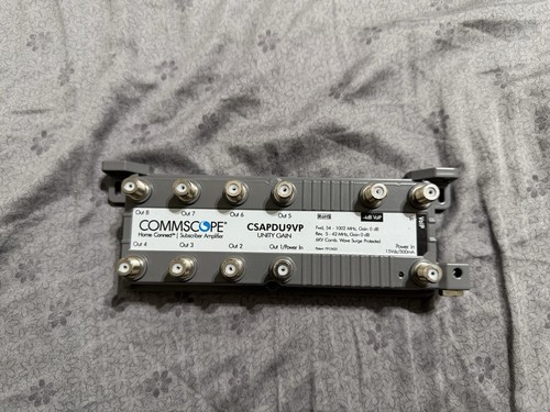 Commscope CSAPDU9VP 9 Port Passive VoIP Amplifier | eBay