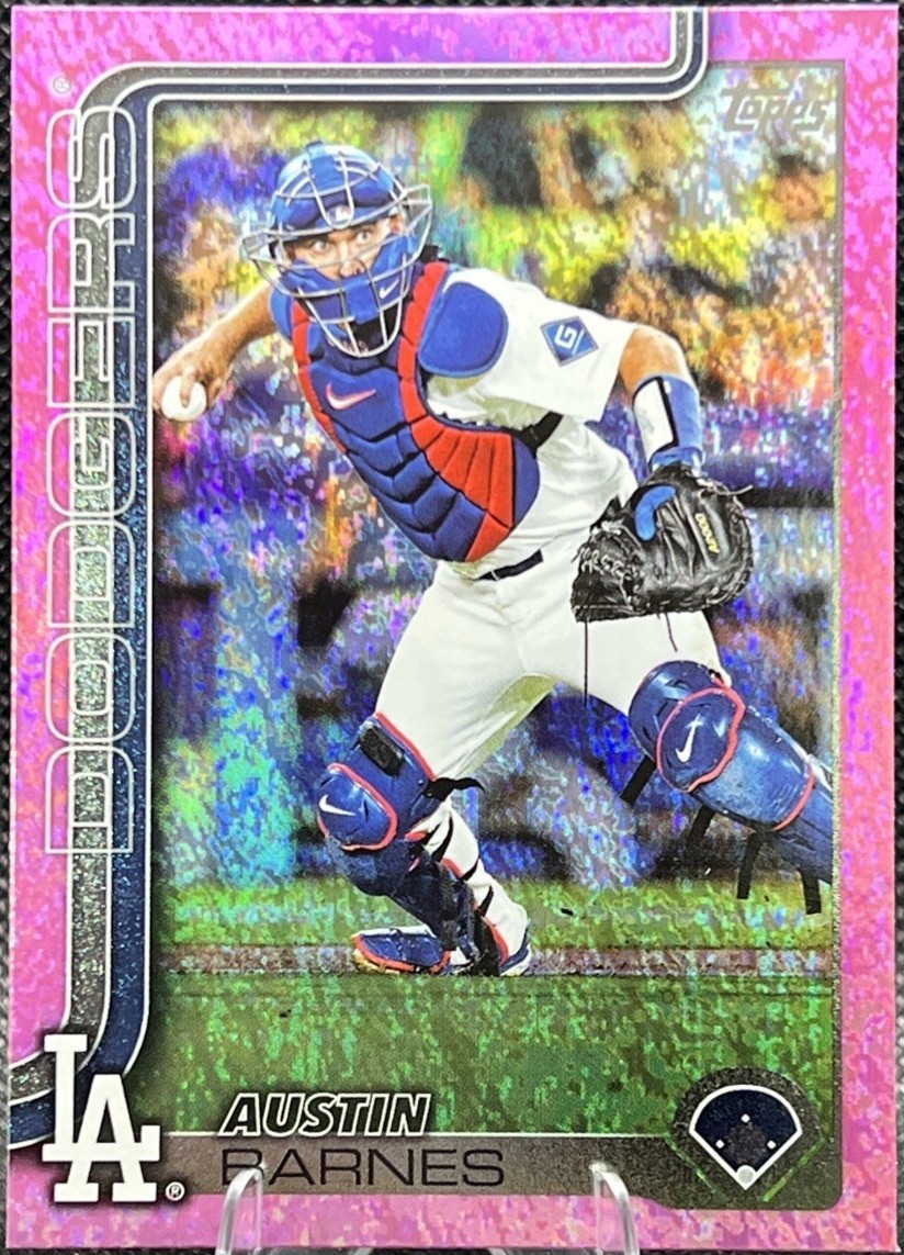 2025 Topps Series 2 - Austin Barnes #353 Pink Holo Foil for sale online ...