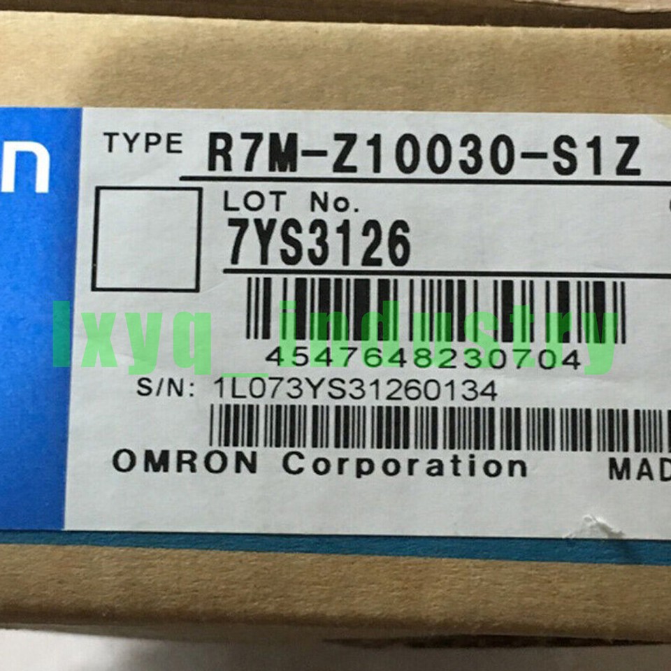 New in box Omron R7M-Z10030-S1Z Servo Motor 1 year warranty #LI | eBay