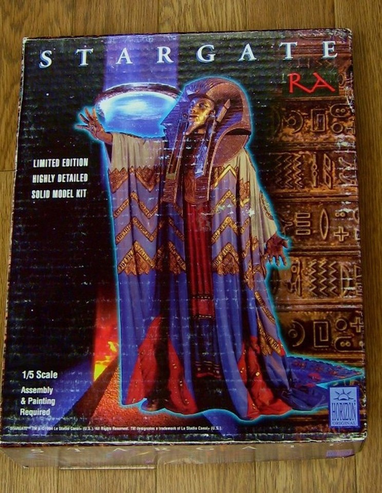 1/6 GK Figure Resin White Unpainted Model Stargate Ra Pharaoh | eBay
