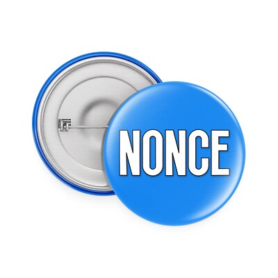 Nonce Novelty Badge For Him Men Gift Funny Rude Prank Joke Friends ...