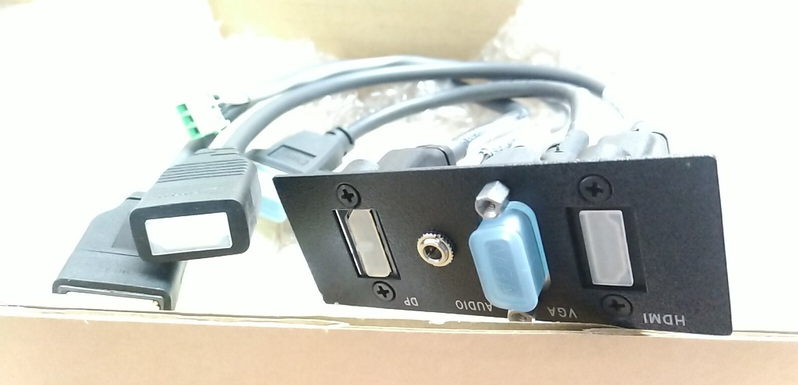 Extron AAP SuperPlate 120 Black 70-1076-22 HDMI VGA Audio DP for sale ...