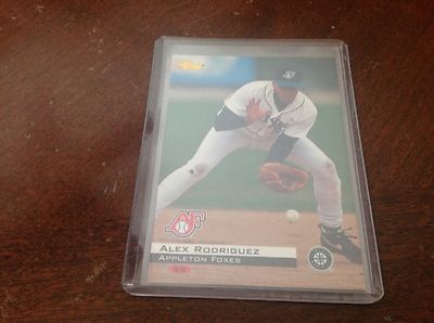Alex Rodriguez 1994 Classic APPLETON FOXES ROOKIE CARD PLUS BONUS CARD ...