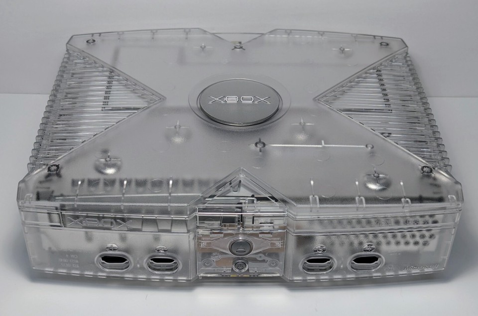 Original Xbox Crystal Limited Edition OEM Controller - FULL RESTORATION ...